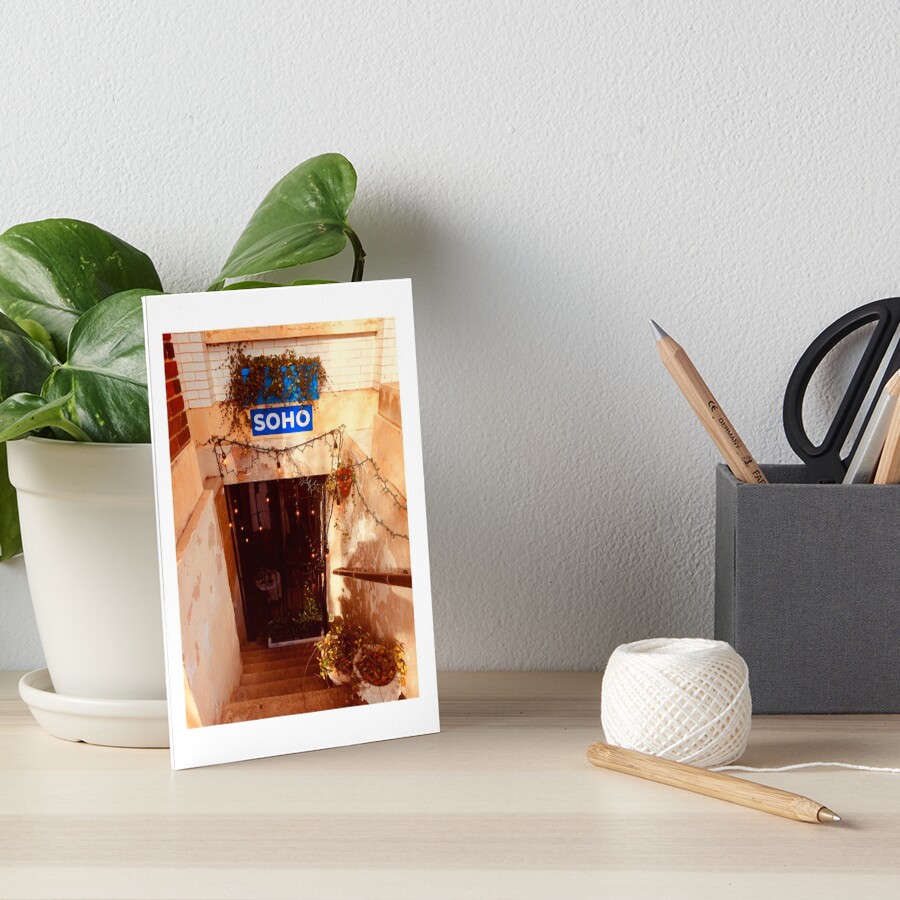 "Vintage Underground Shop -- Aesthetic" Art Board Print by stanleytucci ...