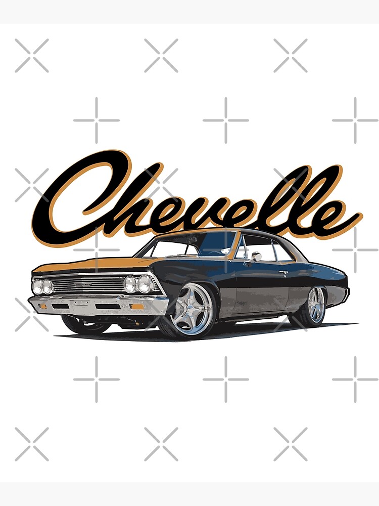 "Chevrolet Chevelle" Mounted Print by CamcoGraphics | Redbubble
