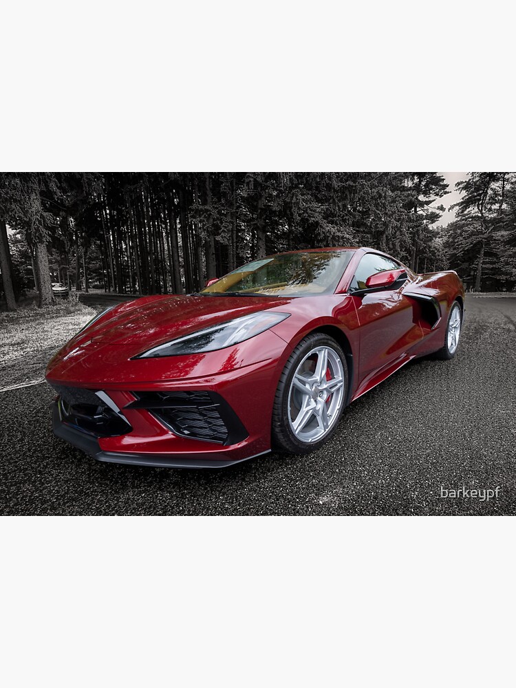 "C8 Corvette " Sticker for Sale by barkeypf | Redbubble