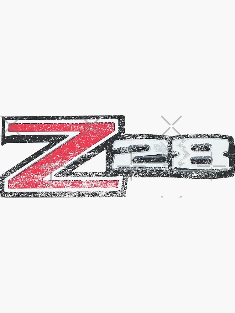 "Camaro Z28 Emblem 1972 - 1973" Sticker by FromThe8Tees | Redbubble