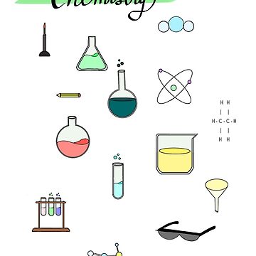 "~ Chemistry sticker pack " Sticker for Sale by sahereative-03 | Redbubble