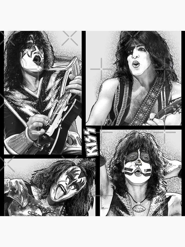 "KISS Spaceman Starchild Demon Catman KISS Army Concert Comic Style ...