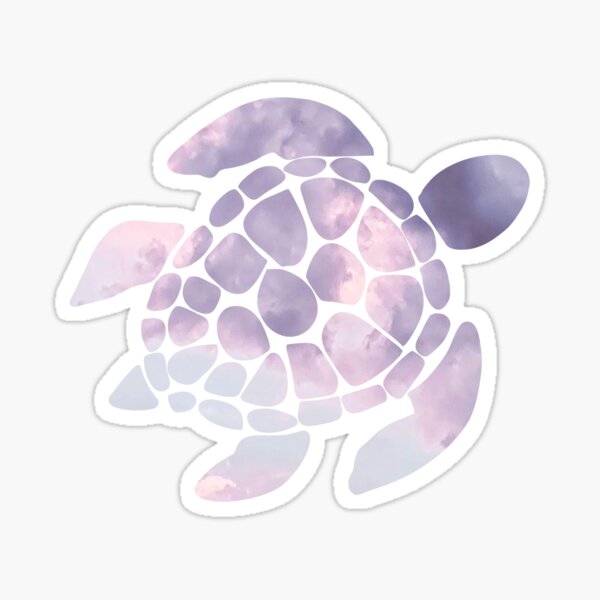"VSCO Aesthetic Sea Turtle " Sticker by DigitalartbyD | Redbubble
