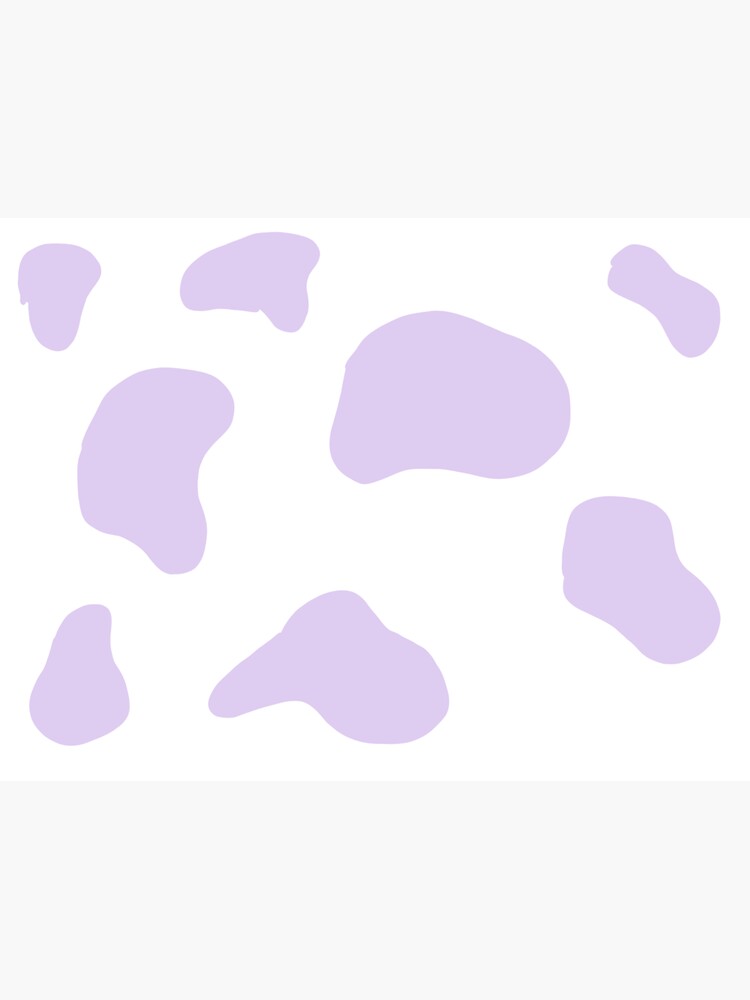 "Purple Cow Print" Sticker for Sale by alladoodle | Redbubble