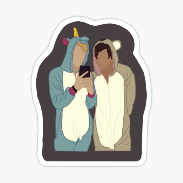Sam And Colby Onesies Sticker For Sale By Kk Parade Redbubble