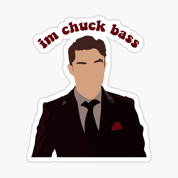 Chuck Bass Stickers | Redbubble