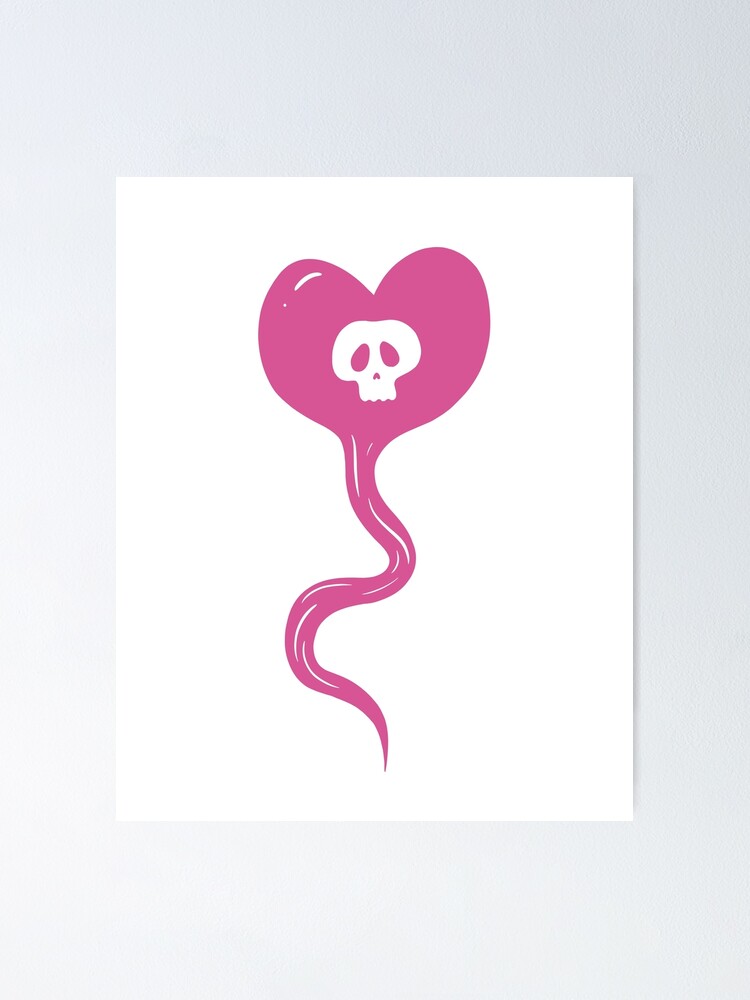 "Poison heart smoke" Poster by ScoppieLooArt | Redbubble
