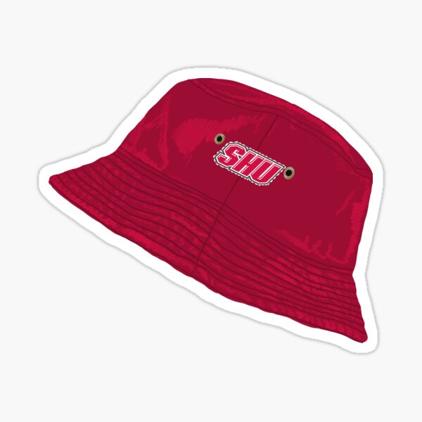 "SHU bucket hat sticker" Sticker for Sale by briegot | Redbubble