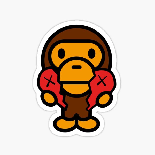 "Broken Hearted Milo" Sticker for Sale by SaiyanGemini | Redbubble