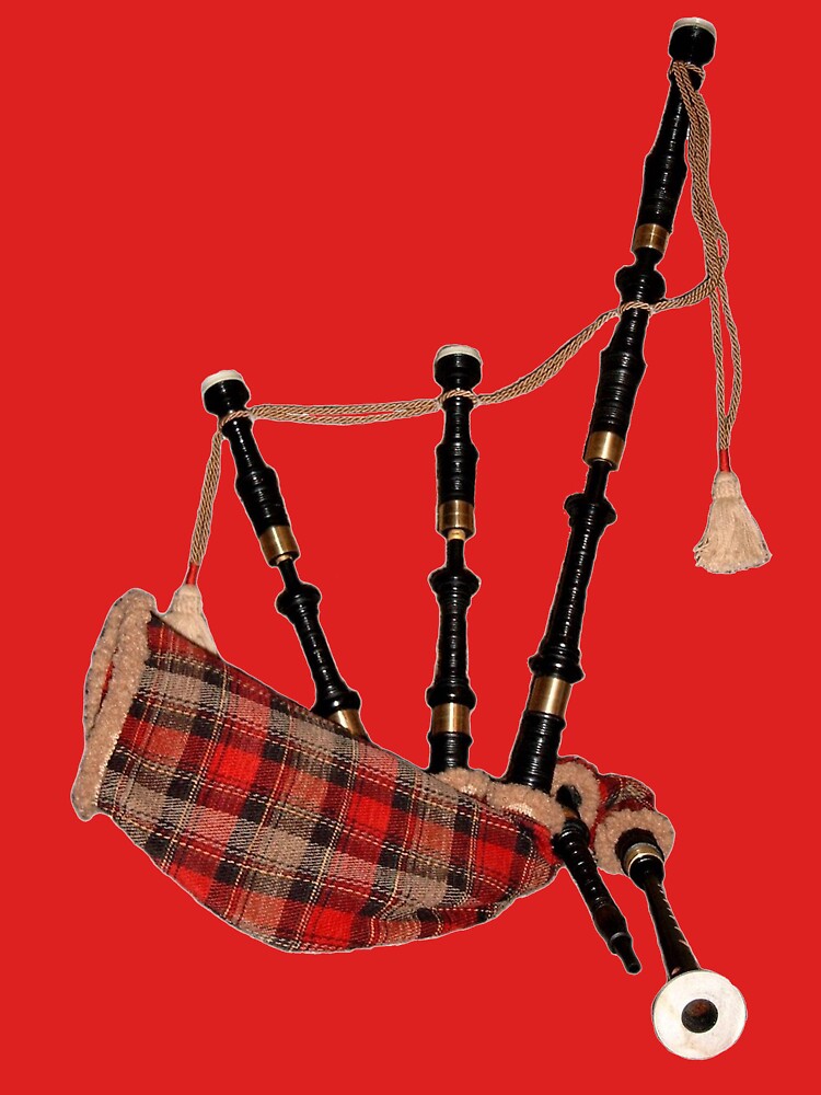 "Bagpipe 1" Essential T-Shirt for Sale by rachelshade | Redbubble