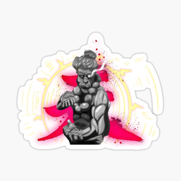 "AKUMA FAN ART" Sticker for Sale by anthonycadette | Redbubble