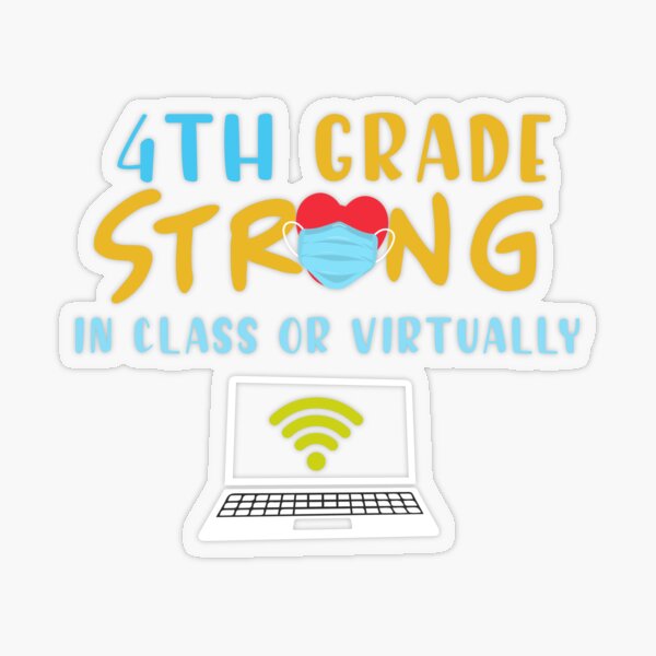 4th Grade Stickers | Redbubble