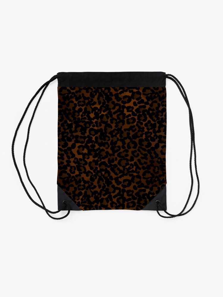 "Beautiful Leopard Pattern Savage Animal Print Wild Safari" Drawstring ...
