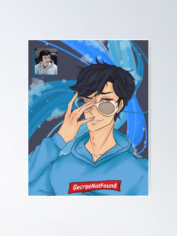 "GeorgeNotFound Fanart" Poster for Sale by salamiart | Redbubble