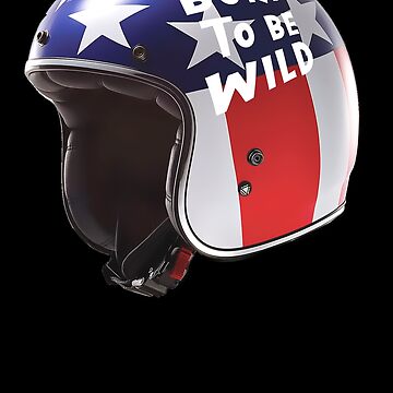 "Easy Rider Helmet" Poster for Sale by BorleyB | Redbubble