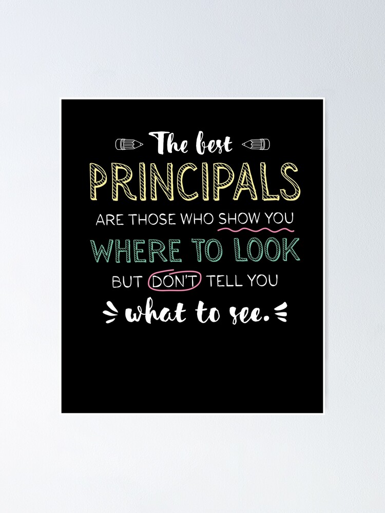 "The best Principal Principals Appreciation Gifts - Quote Show you ...