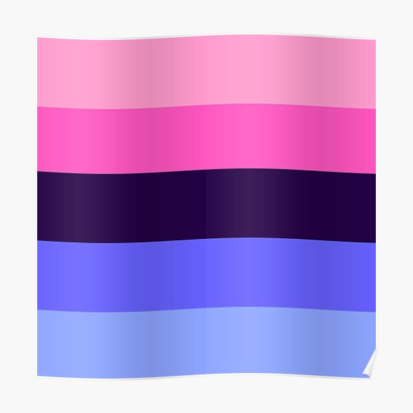 Póster «colores De La Bandera Omnisexual De Ideasforartists Redbubble