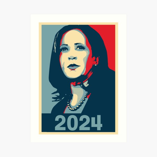 "Kamala Harris for President - 2024 " Art Print for Sale by MoClan ...