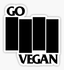 Go Vegan: Stickers | Redbubble