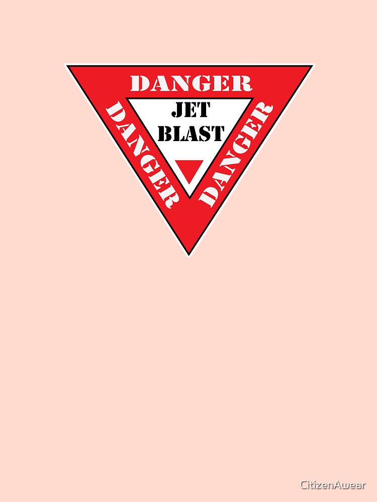 "Danger Triangle: Jet Blast!" Pullover Hoodie for Sale by CitizenAwear ...
