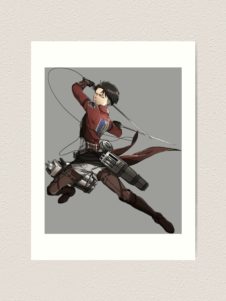 "Levi Ackerman" Art Print for Sale by NicolasVoney | Redbubble