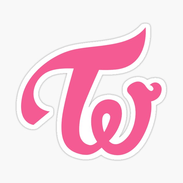 "TWICE LOGO" Sticker by buenojulian | Redbubble