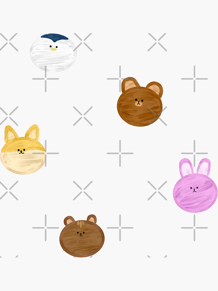 "TXT Members" Sticker for Sale by hugbeom | Redbubble