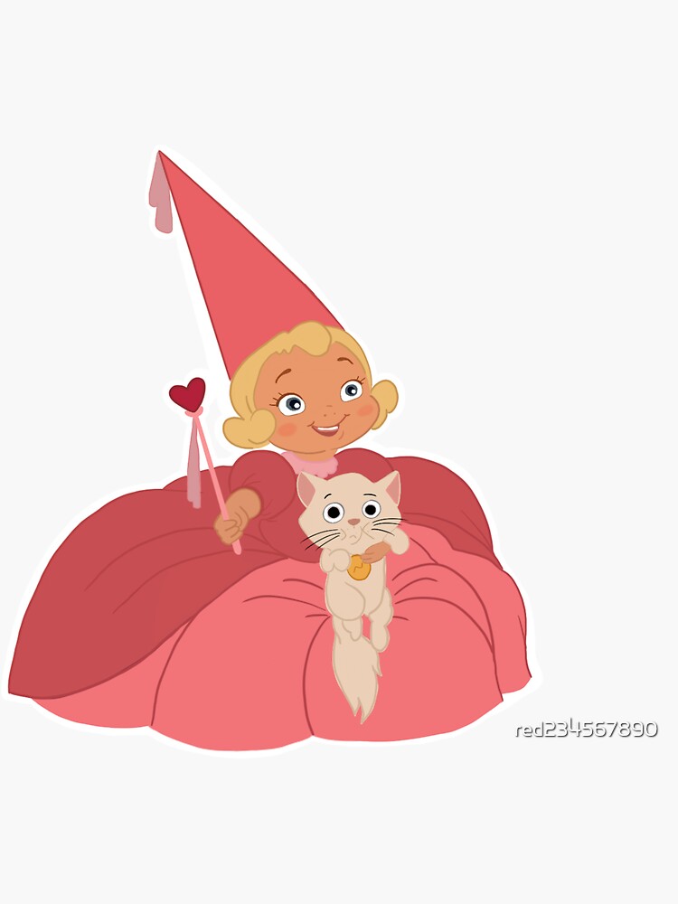 "Pink princess" Sticker for Sale by red234567890 | Redbubble