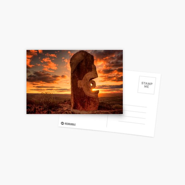 "Broken Hill - Living Desert sculptures" Postcard for Sale by ...