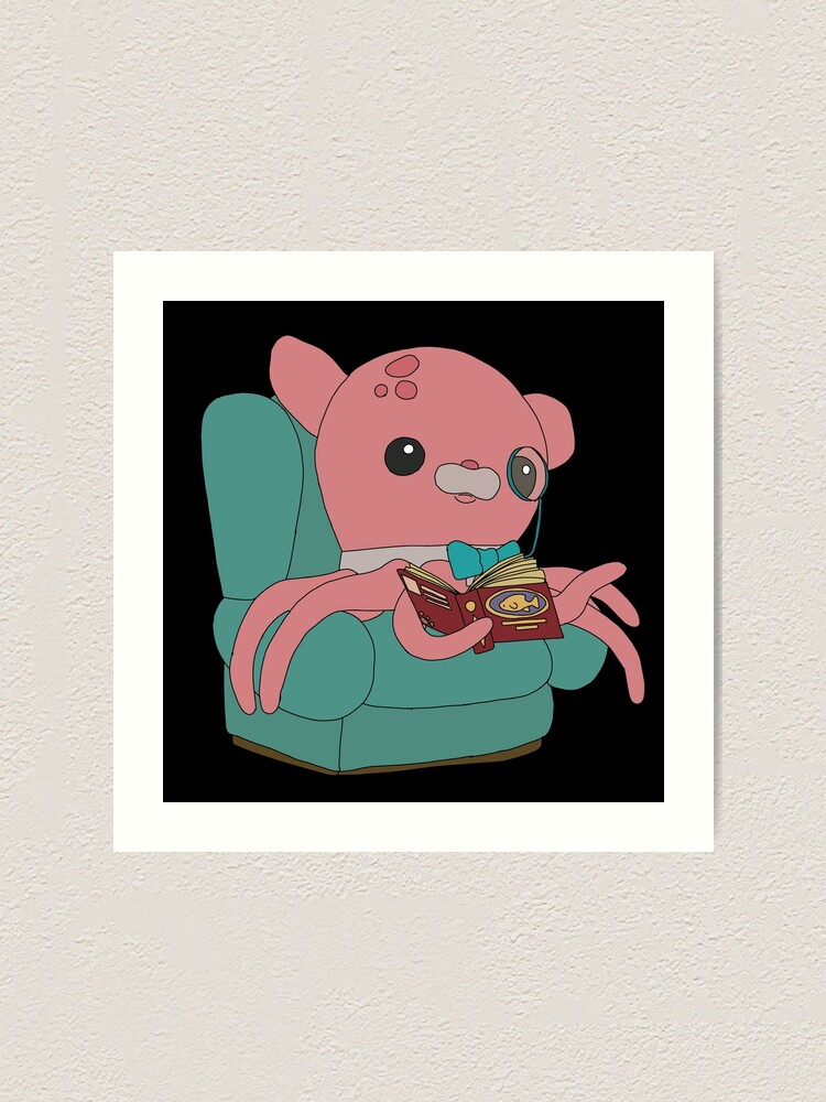 "Professor Inkling - Octonauts" Art Print for Sale by SedgeWren | Redbubble