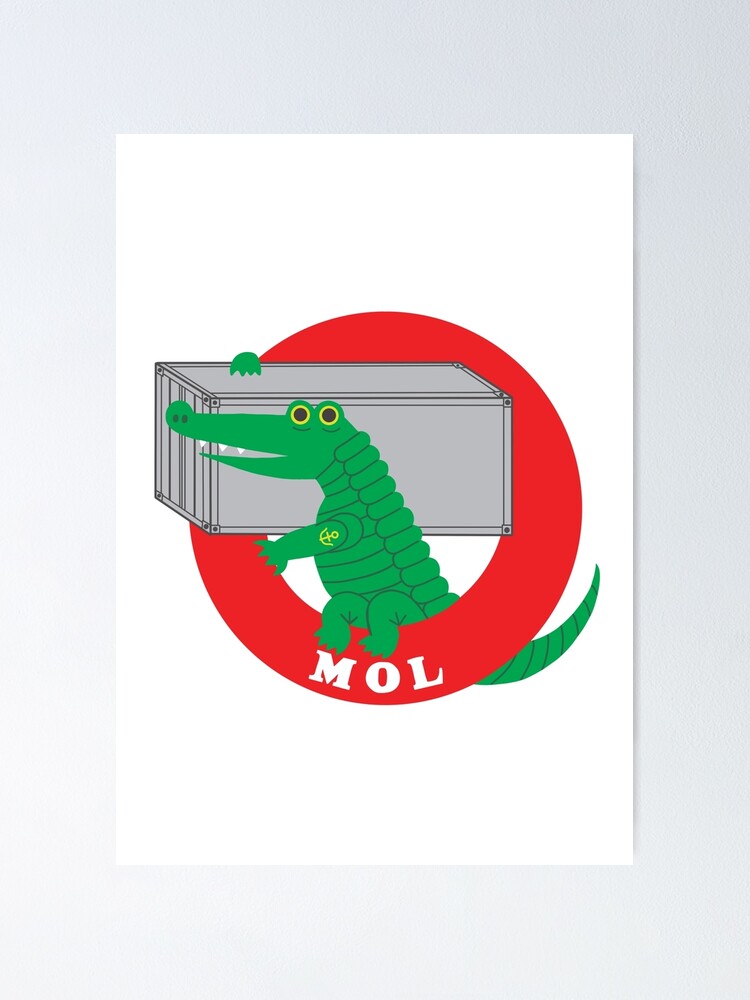 "MOL Gator" Poster for Sale by shannon perkins | Redbubble
