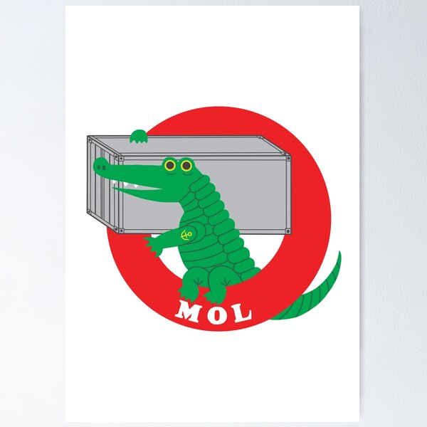 "MOL Gator" Poster for Sale by shannon perkins | Redbubble