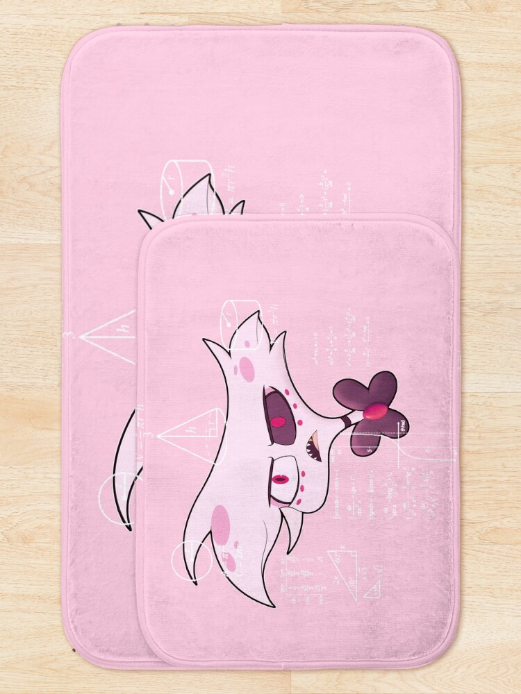 "Confused Math Angel Dust" Bath Mat by keaderi | Redbubble