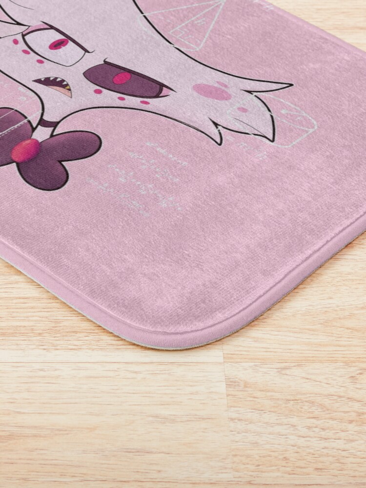 "Confused Math Angel Dust" Bath Mat by keaderi | Redbubble