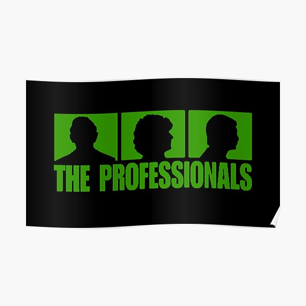 "The Professionals" Poster for Sale by Confusion101 | Redbubble