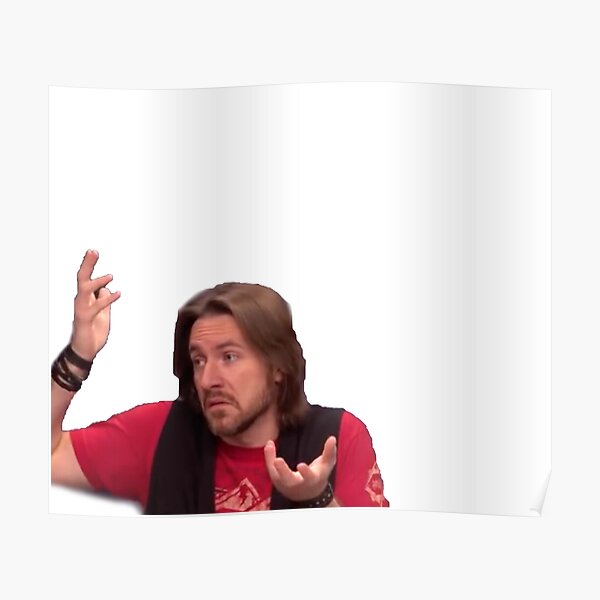 Póster «Matt Mercer - Cara de meme de rol crítico» de shakespearedude ...
