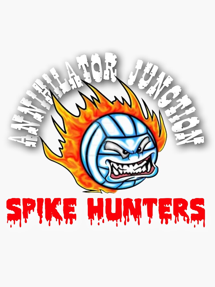 "Annihilator Junction Spike Hunters" Sticker for Sale by kylemacmac ...