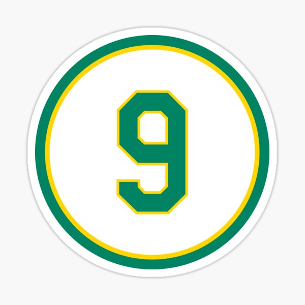 "Reggie Jackson #9 Jersey Number" Sticker for Sale by StickBall | Redbubble