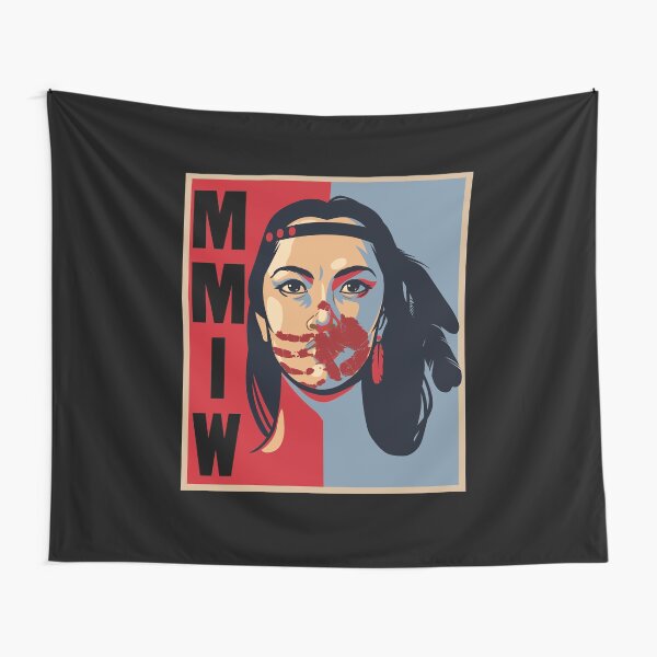"MMIW Awareness Native American Woman Artwork For The Missing and ...
