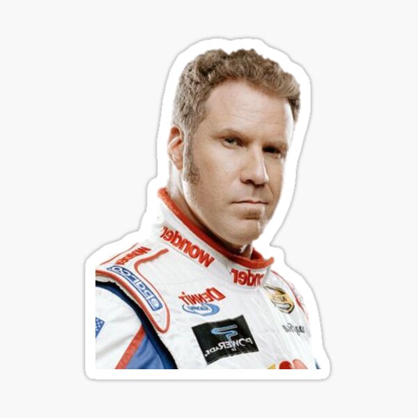 "Ricky Bobby Sticker" Sticker for Sale by sport-stickers | Redbubble