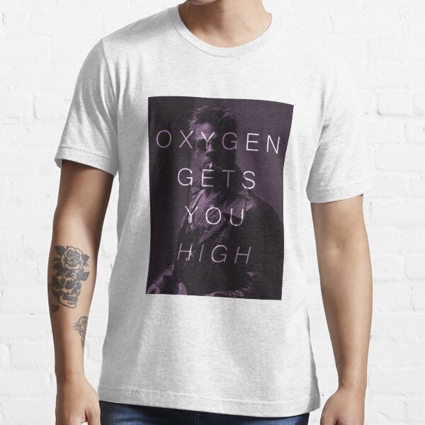 "Oxygen Gets You High" T-shirt for Sale by AngelicFace | Redbubble ...