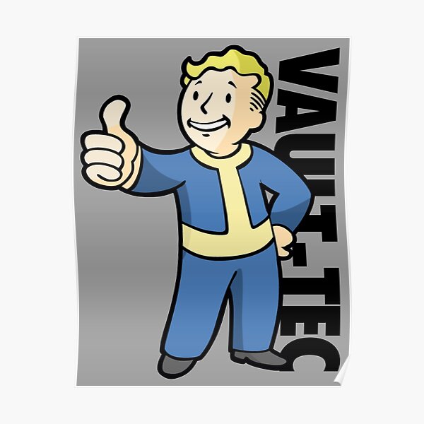 Poster: Vault Tec | Redbubble