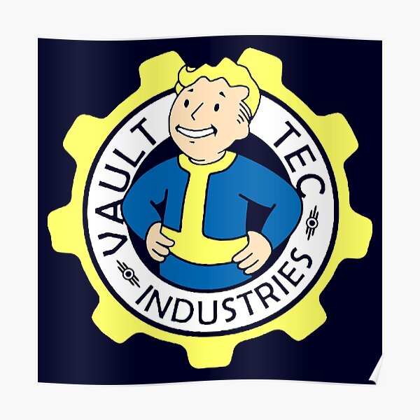 Posters sur le thème Vault Tec | Redbubble