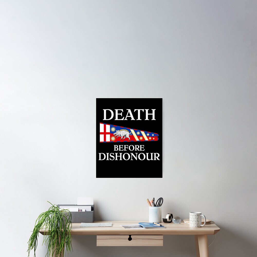 "Richard III Death before Dishonour" Poster for Sale by MandWthings ...