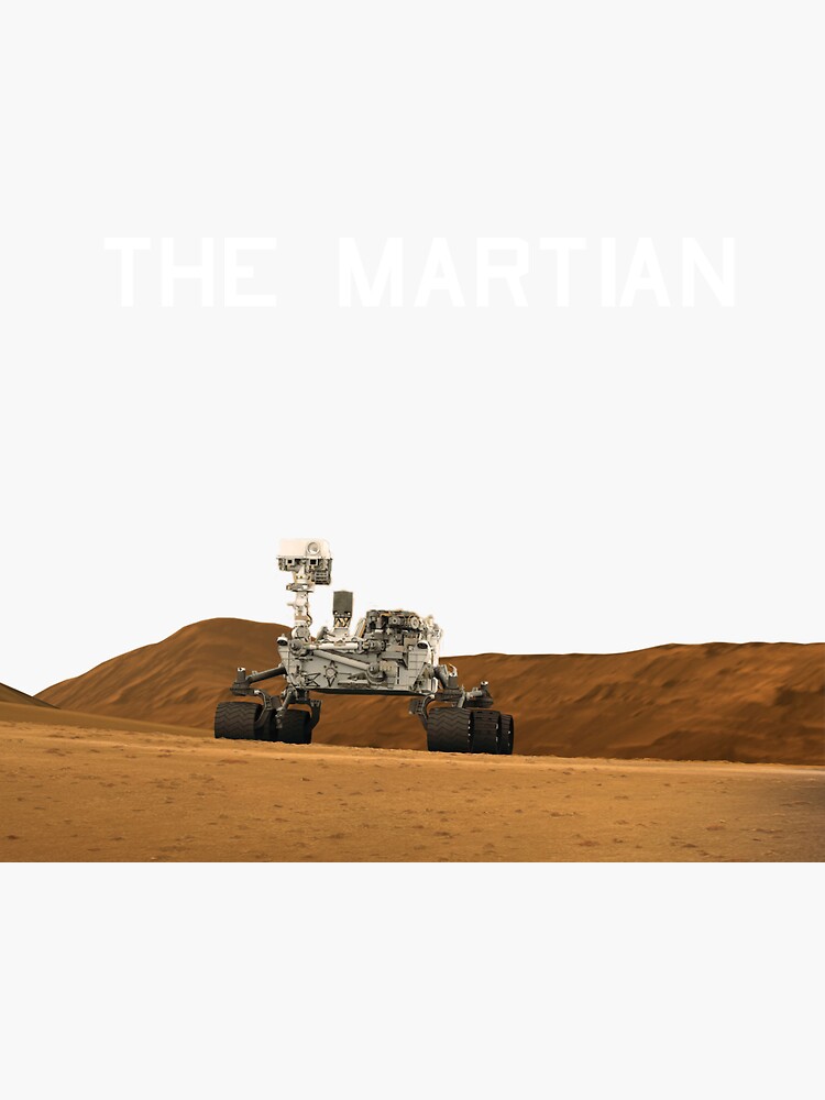 "The Martian - Curiosity" Sticker for Sale by youtubedesign | Redbubble