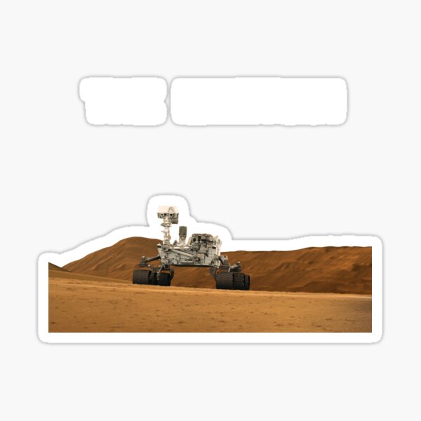 "The Martian - Curiosity" Sticker for Sale by youtubedesign | Redbubble