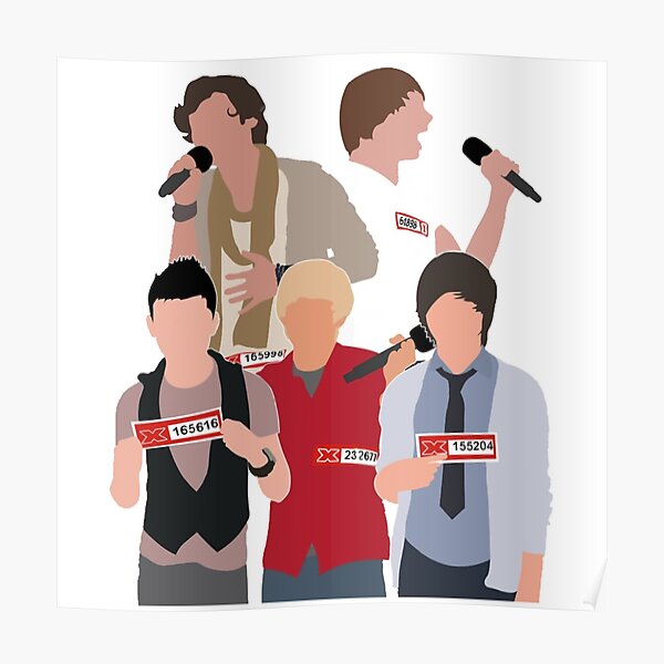 "one direction - xfactor" Poster for Sale by alishavictoriax | Redbubble
