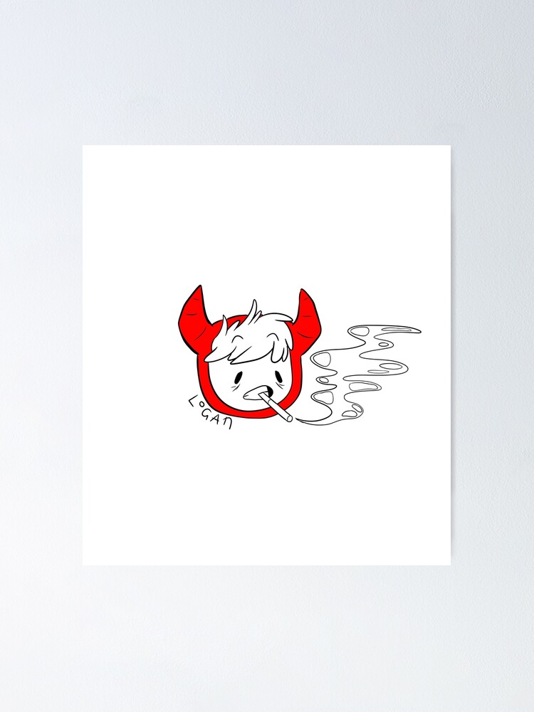 "devil dude" Poster by flooralz | Redbubble