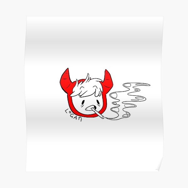 "devil dude" Poster by flooralz | Redbubble