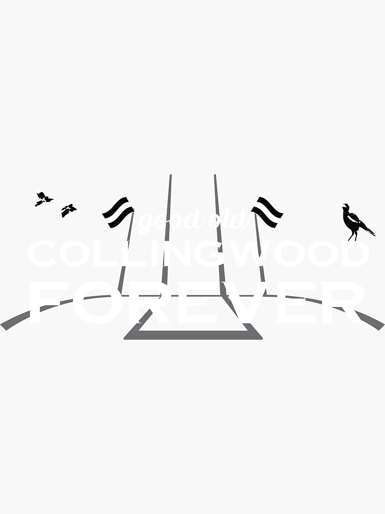 "Good Old Collingwood Forever - Collingwood theme song" Sticker by ...